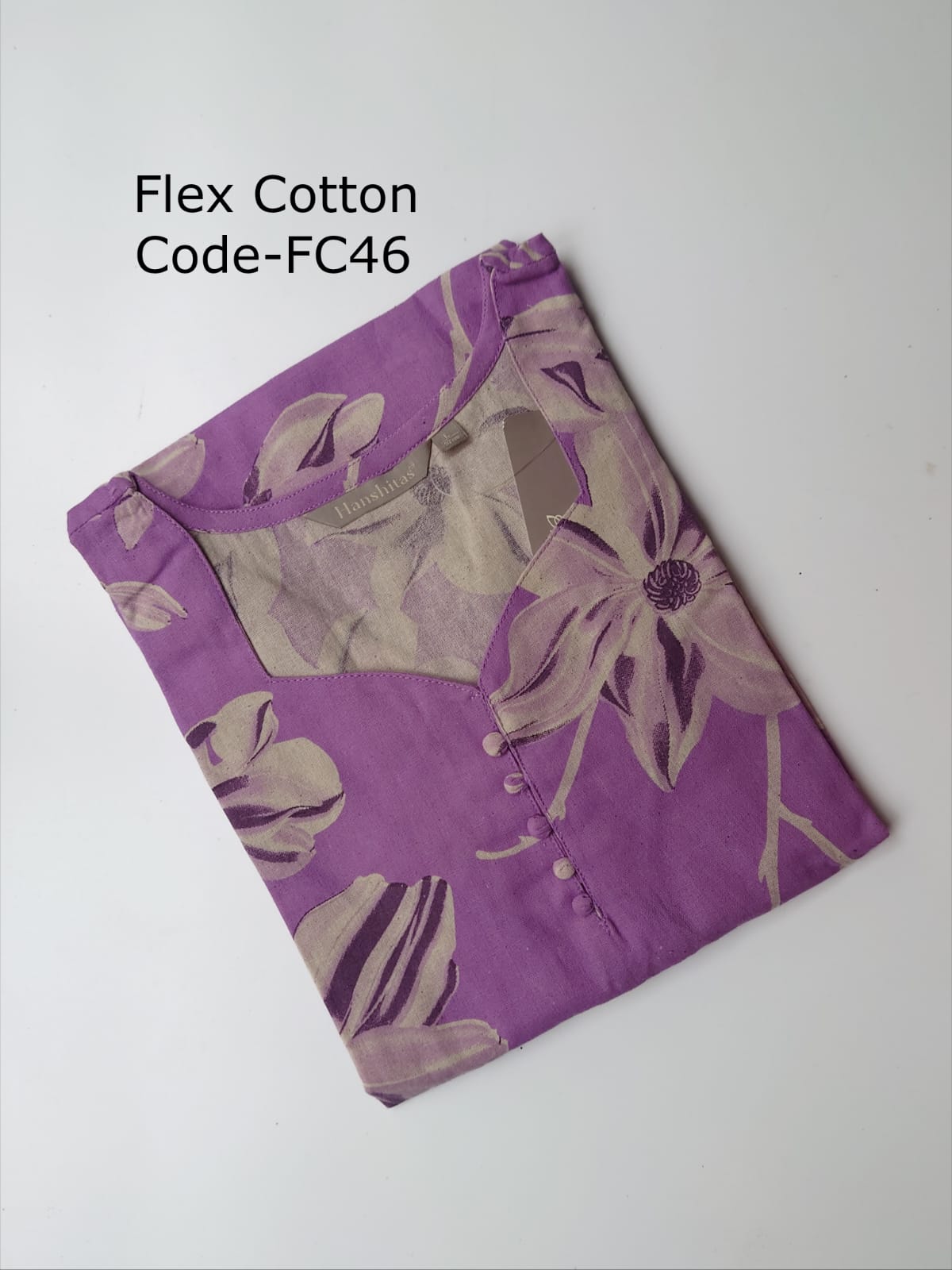 FLEX COTTON KURTI-FC46 – krishcollections.in